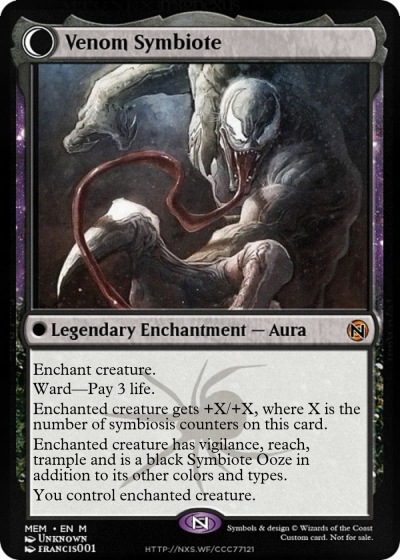 MTGNexus - Venom, The Alien Costume // Venom Symbiote