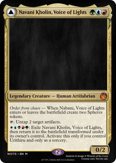 MTGNexus - Navani Kholin, Voice of Lights // Journey before destination, yo