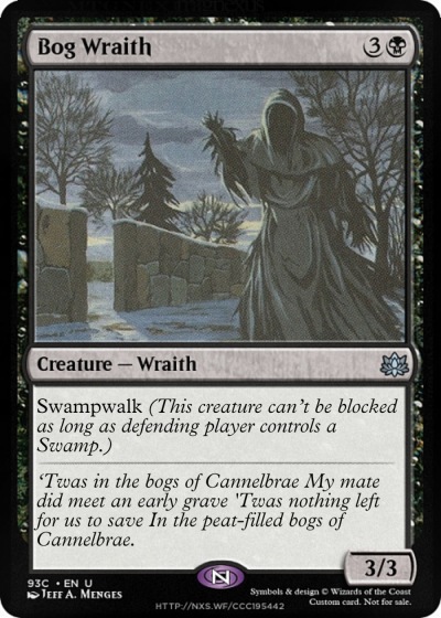 MTGNexus - Bog Wraith