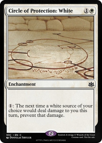 MTGNexus - Circle of Protection: White