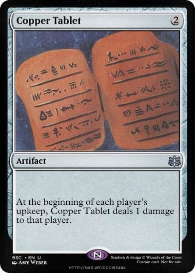 MTGNexus - Copper Tablet