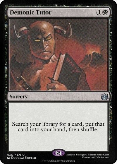 MTGNexus - Demonic Tutor