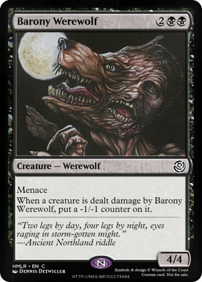 MTGNexus - Barony Werewolf