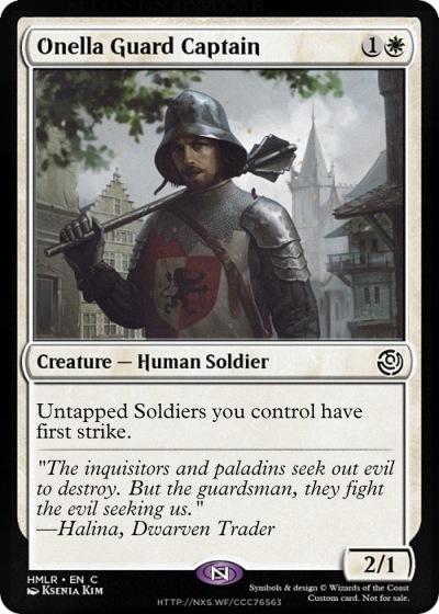 MTGNexus - Onella Guard Captain