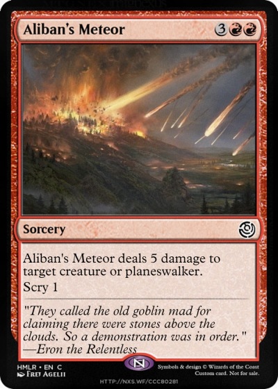 MTGNexus - Aliban's Meteor