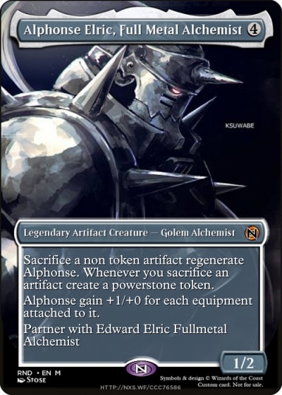 MTGNexus - Alphonse Elric, Full Metal Alchemist