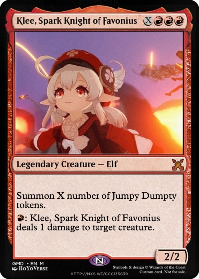MTGNexus - Klee, Spark Knight of Favonius