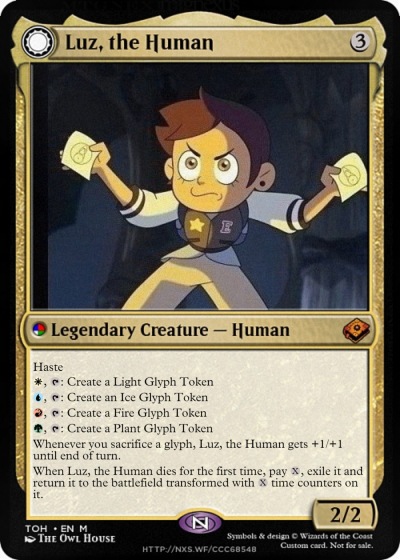 MTGNexus - Luz, the Human // Luz, the Good Witch