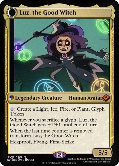 MTGNexus - Luz, the Human // Luz, the Good Witch
