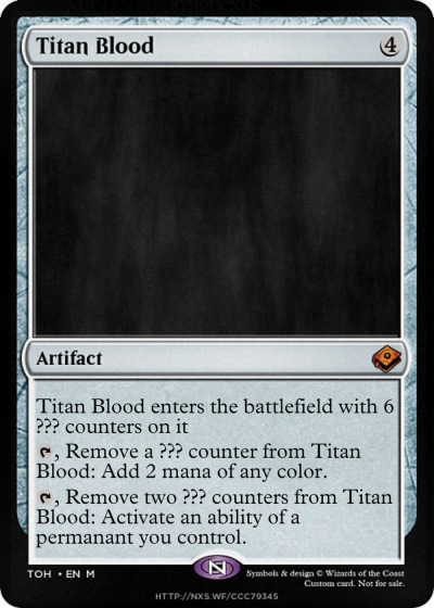 MTGNexus - Titans Blood