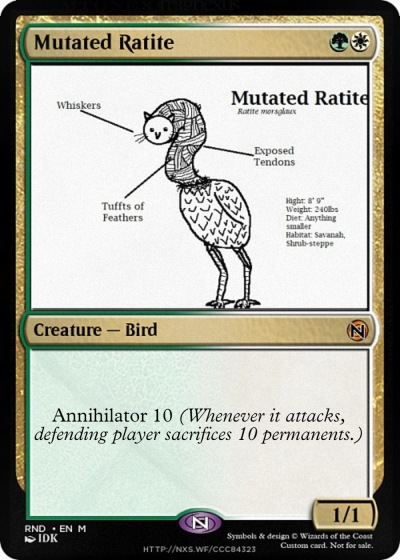 MTGNexus - Mutated Ratite