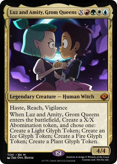 MTGNexus - Luz and Amity, Grom Queens