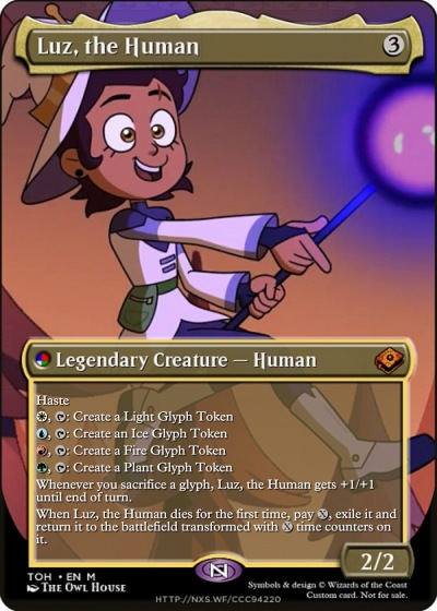 MTGNexus - Luz, the Human // Luz, the Good Witch