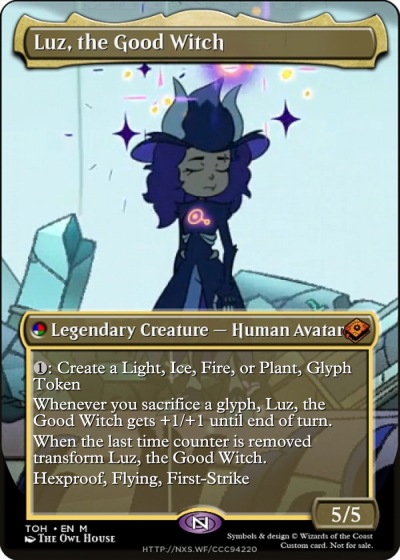 MTGNexus - Luz, the Human // Luz, the Good Witch