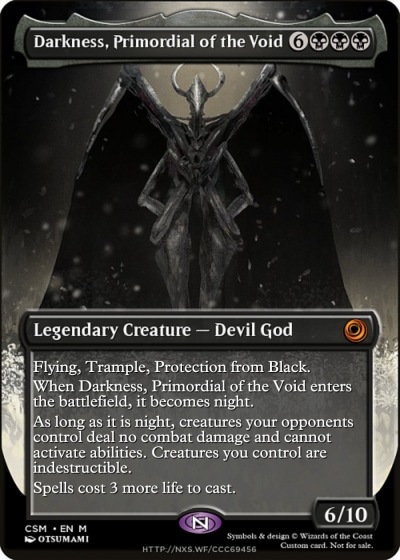 MTGNexus - Darkness, Primordial of the Void