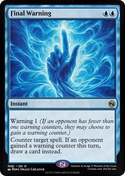 MTGNexus - Final Warning