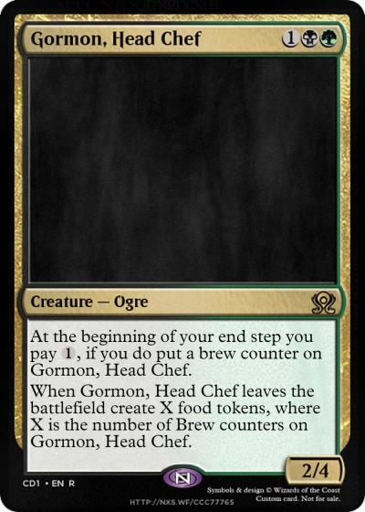 MTGNexus - Gormon, Head Chef