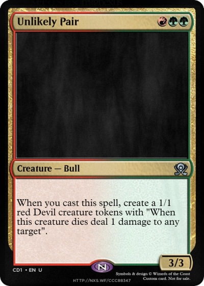 MTGNexus - Unlikely Pair