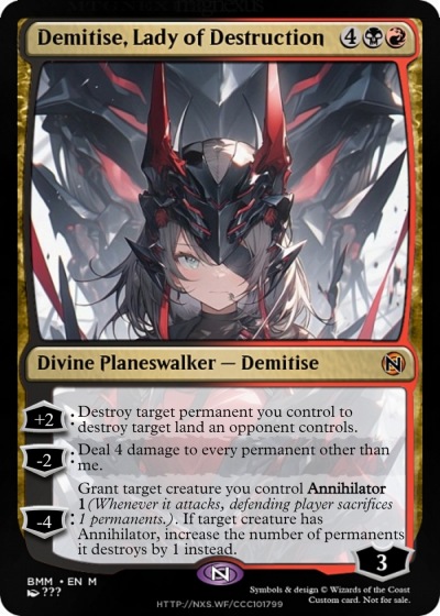 MTGNexus - Demitise, Lady of Destruction