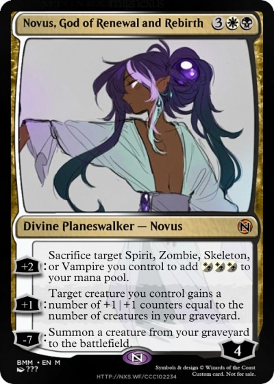 MTGNexus - Novus, God of Renewal and Rebirth