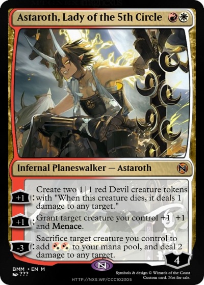 MTGNexus - Astaroth, Lady of the 5th Circle