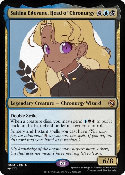 MTGNexus - Saltina Edevane, Head of Chronurgy