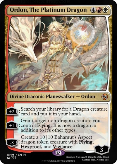 MTGNexus - Ordon, The Platinum Dragon