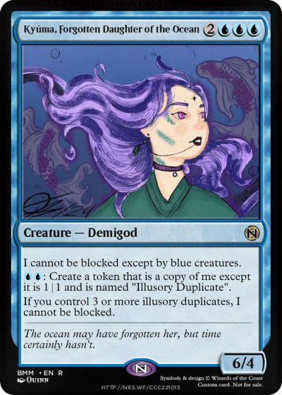 MTGNexus - Kyúma, Forgotten Daughter of the Ocean