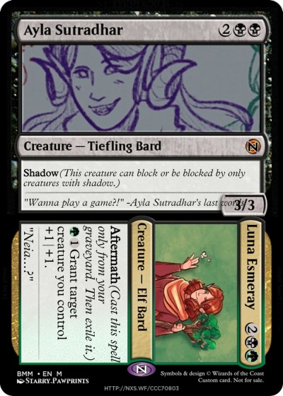 MTGNexus - Ayla Sutradhar // Luna Esmeray