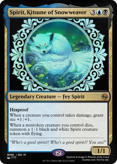 MTGNexus - Spirit, Kitsune of Snowweaver