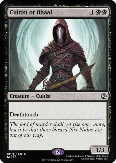 MTGNexus - Cultist of Bhaal
