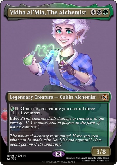 MTGNexus - Vidha Al'Mia, The Alchemist