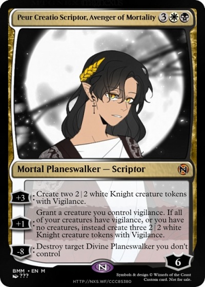 MTGNexus - Peur Creatio Scriptor, Avenger of Mortality