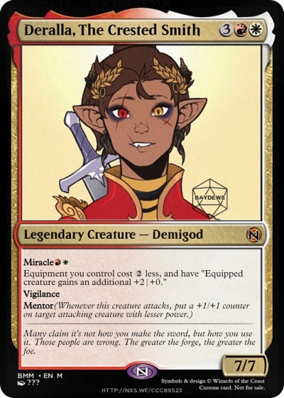 MTGNexus - Deralla, The Crested Smith