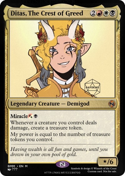 MTGNexus - Ditas, The Crest of Greed