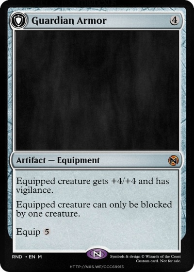 MTGNexus - Guardian Armor // Infiltrator Armor