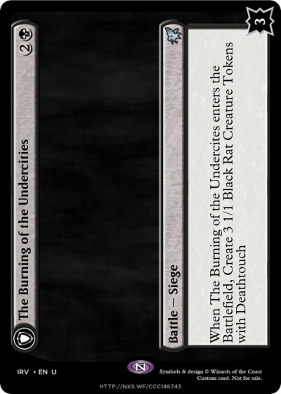 MTGNexus - The Burning of the Undercities // Rotary Nethicite Launcher