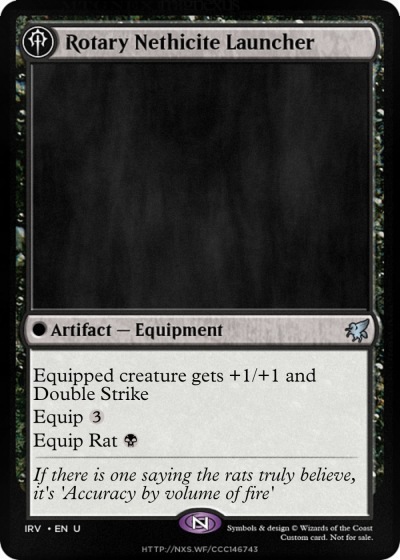 MTGNexus - The Burning of the Undercities // Rotary Nethicite Launcher