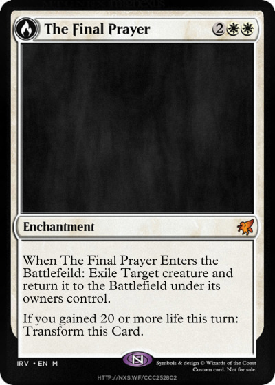 MTGNexus - The Final Prayer // Pelor, Justice Incarnate