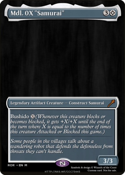 MTGNexus - Mdl. 0X Samurai