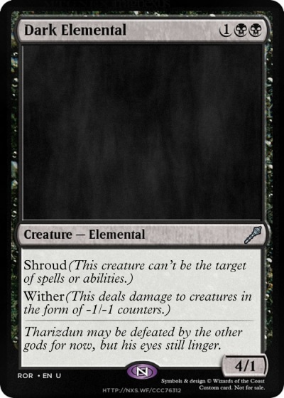 MTGNexus - Dark Elemental