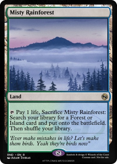 MTGNexus - Misty Rainforest