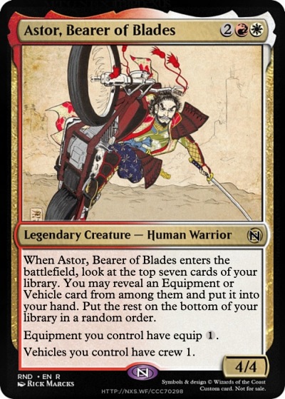 MTGNexus - Astor, Bearer of Blades