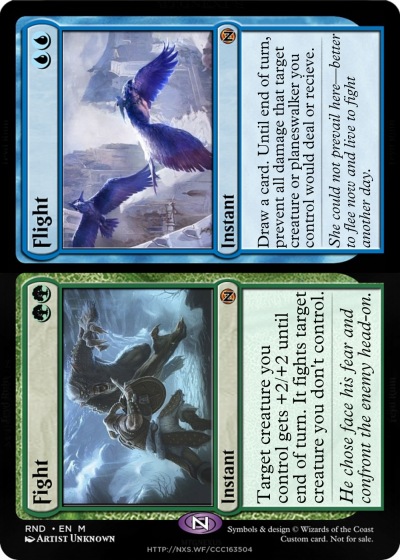 MTGNexus - Fight // Flight