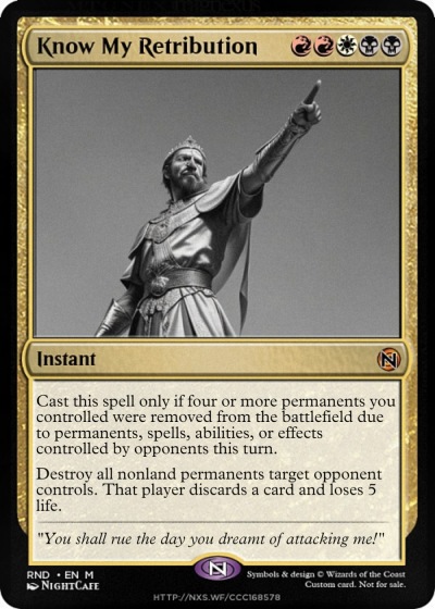 MTGNexus - Know My Retribution