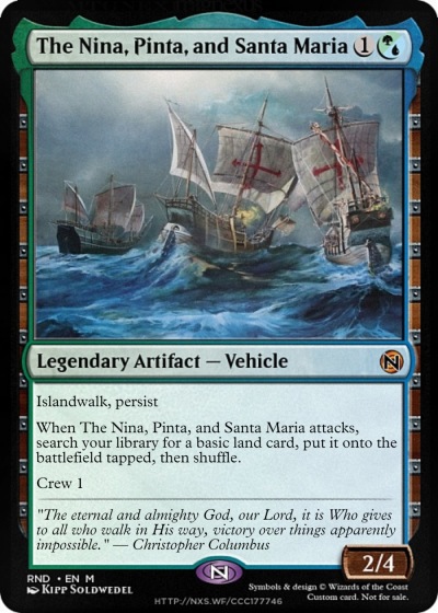 MTGNexus - The Nina, Pinta, and Santa Maria