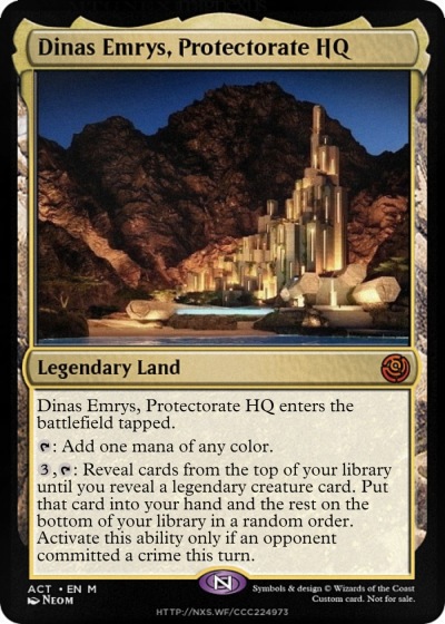 MTGNexus - Dinas Emrys, Protectorate HQ