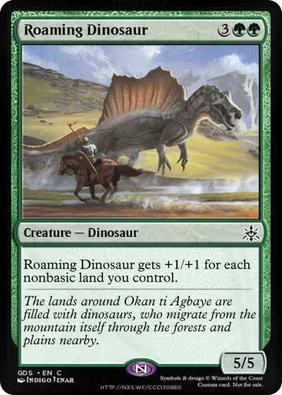MTGNexus - Roaming Dinosaur