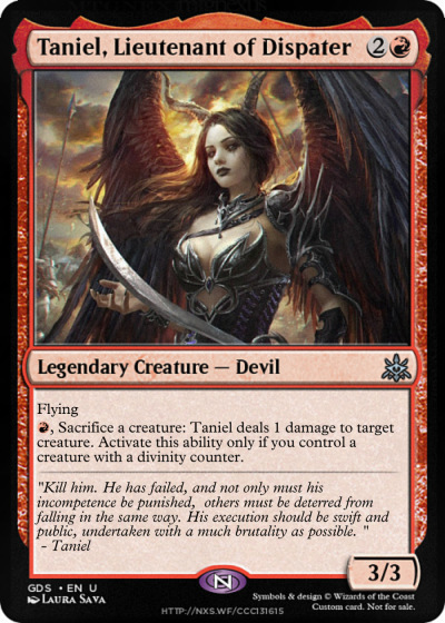 MTGNexus - Taniel, Lieutenant of Dispater