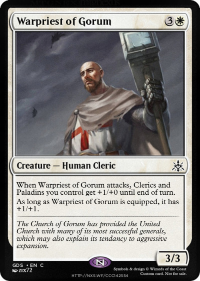 MTGNexus - Warpriest of Gorum